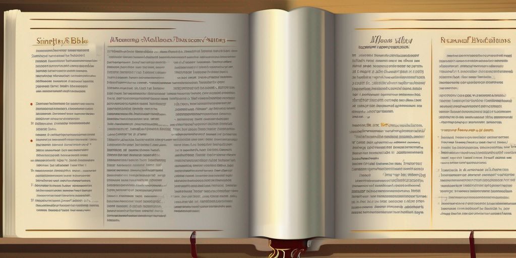 Simplify Your Bible Study with One-Page Summaries – AmazingWords.com