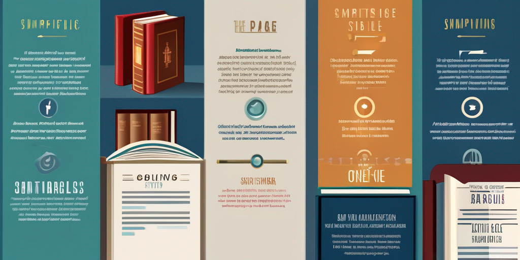 Simplifying the Bible: One-Page Study Guides for Effortless Learning ...