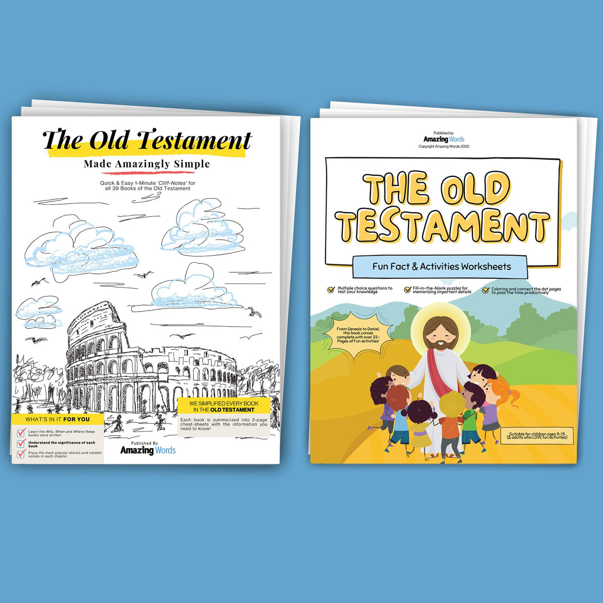 The Old Testament: Made Amazingly Simple + Fun Facts and Activities Wo ...